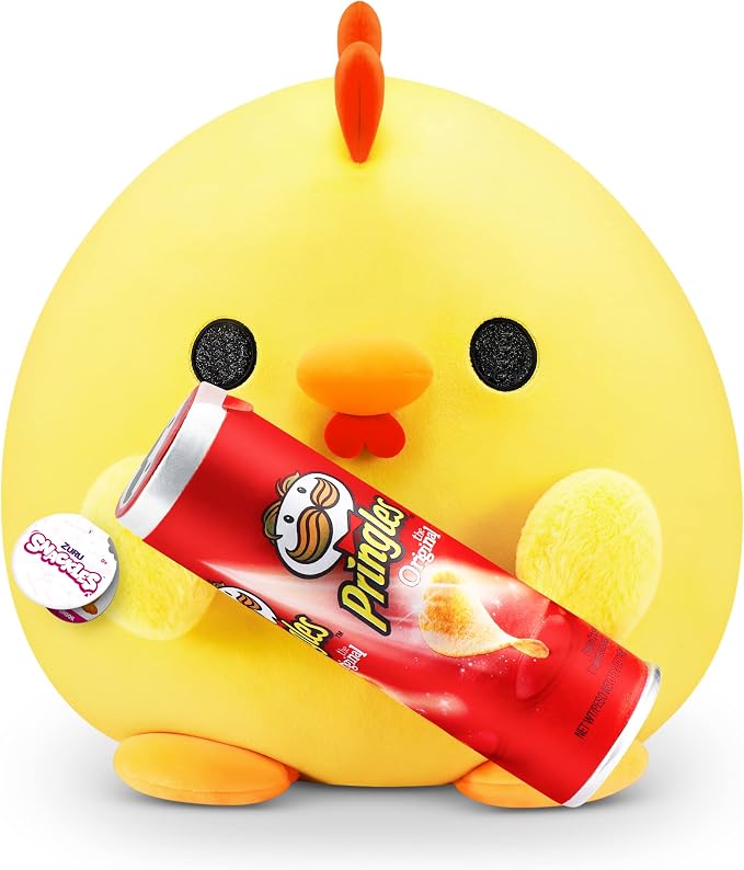 Snackles Series 1 Chicken (Pringles), Surprise Medium Plush, Ultra Soft ...