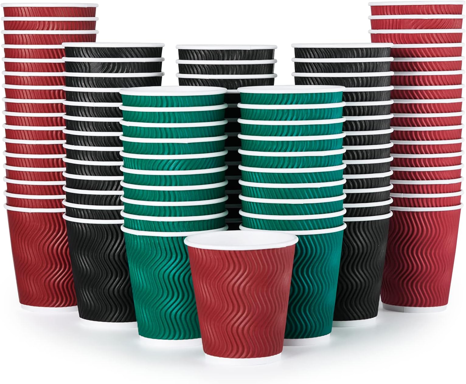 Amazon.com: CIOEY Christmas Disposable Paper Cups, Snowman Red and ...