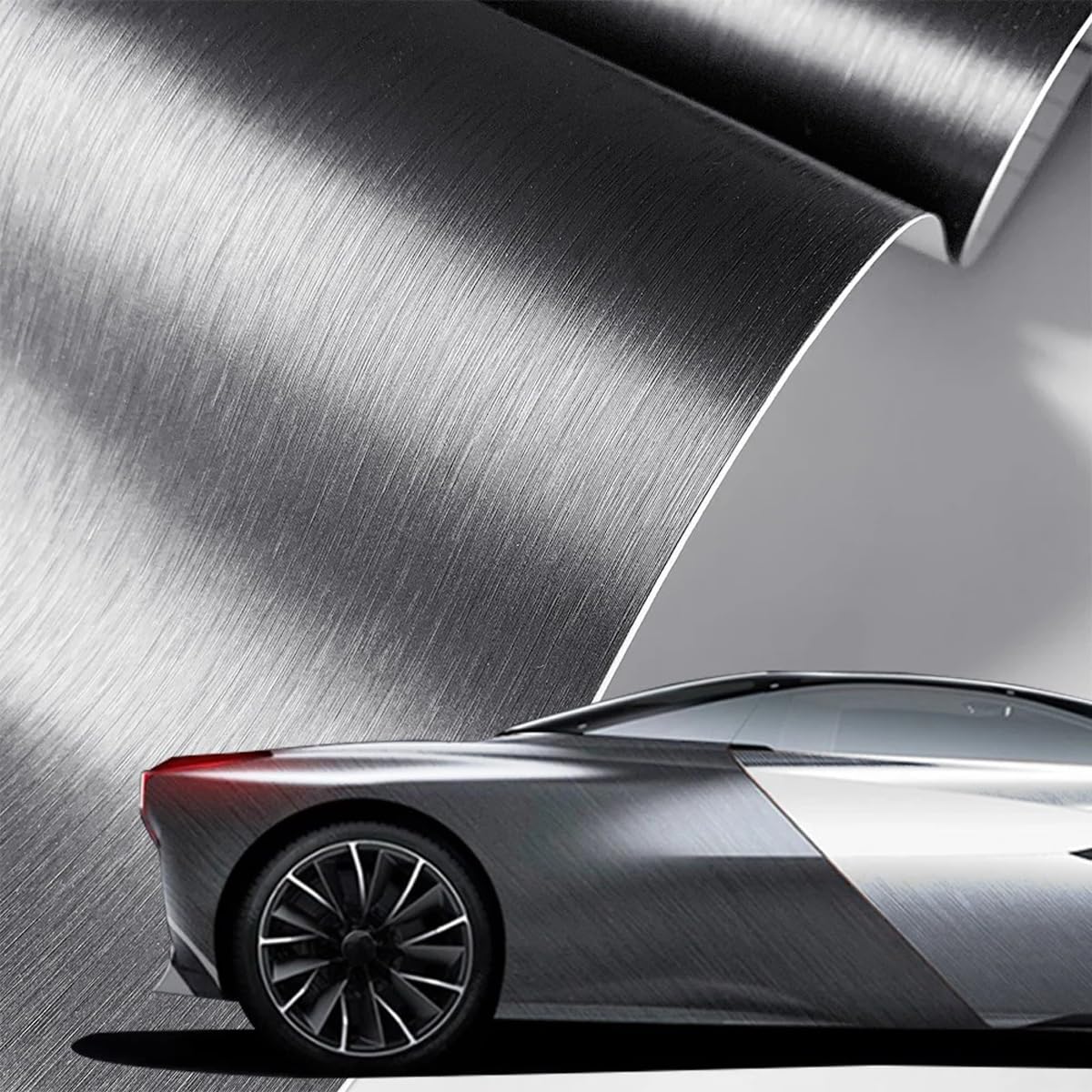 Brushed Aluminum Car Trim