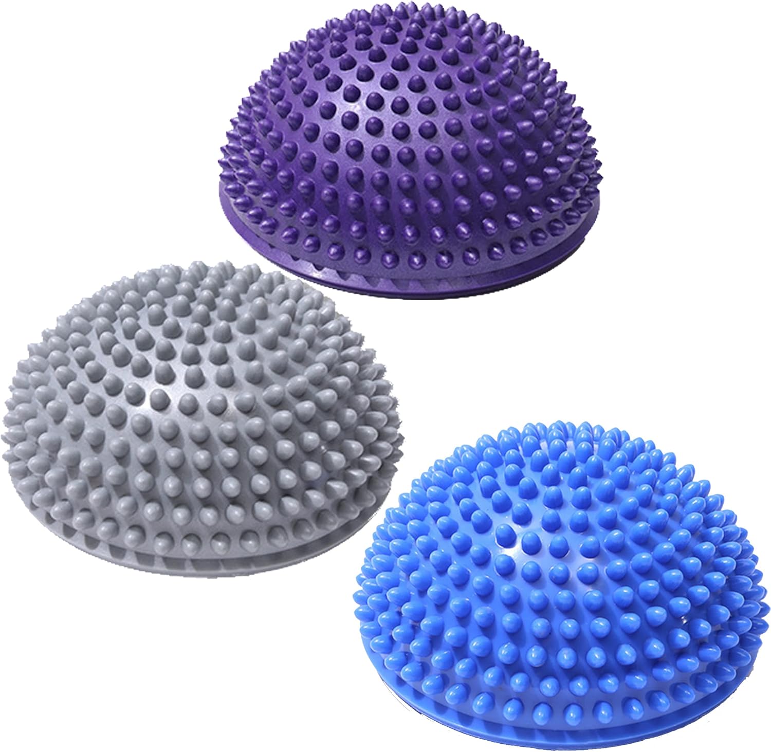 DXIA 3Pcs Balance-Igel Fitness Halbkugel, Sport Kissen für ...