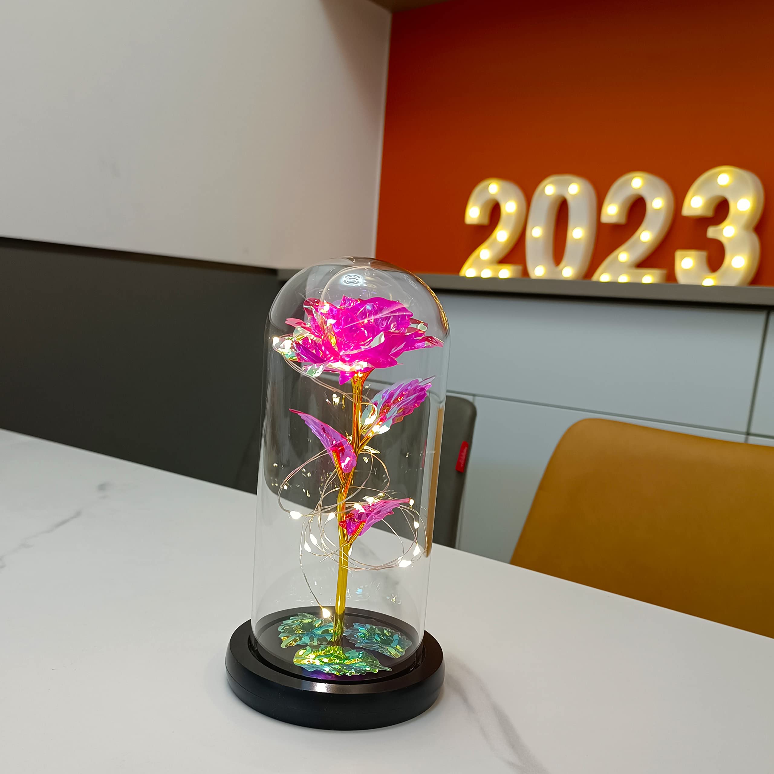 AUSAYE Led Light Up Numbers 2023, Decorative Led Marquee Letters Sign ...