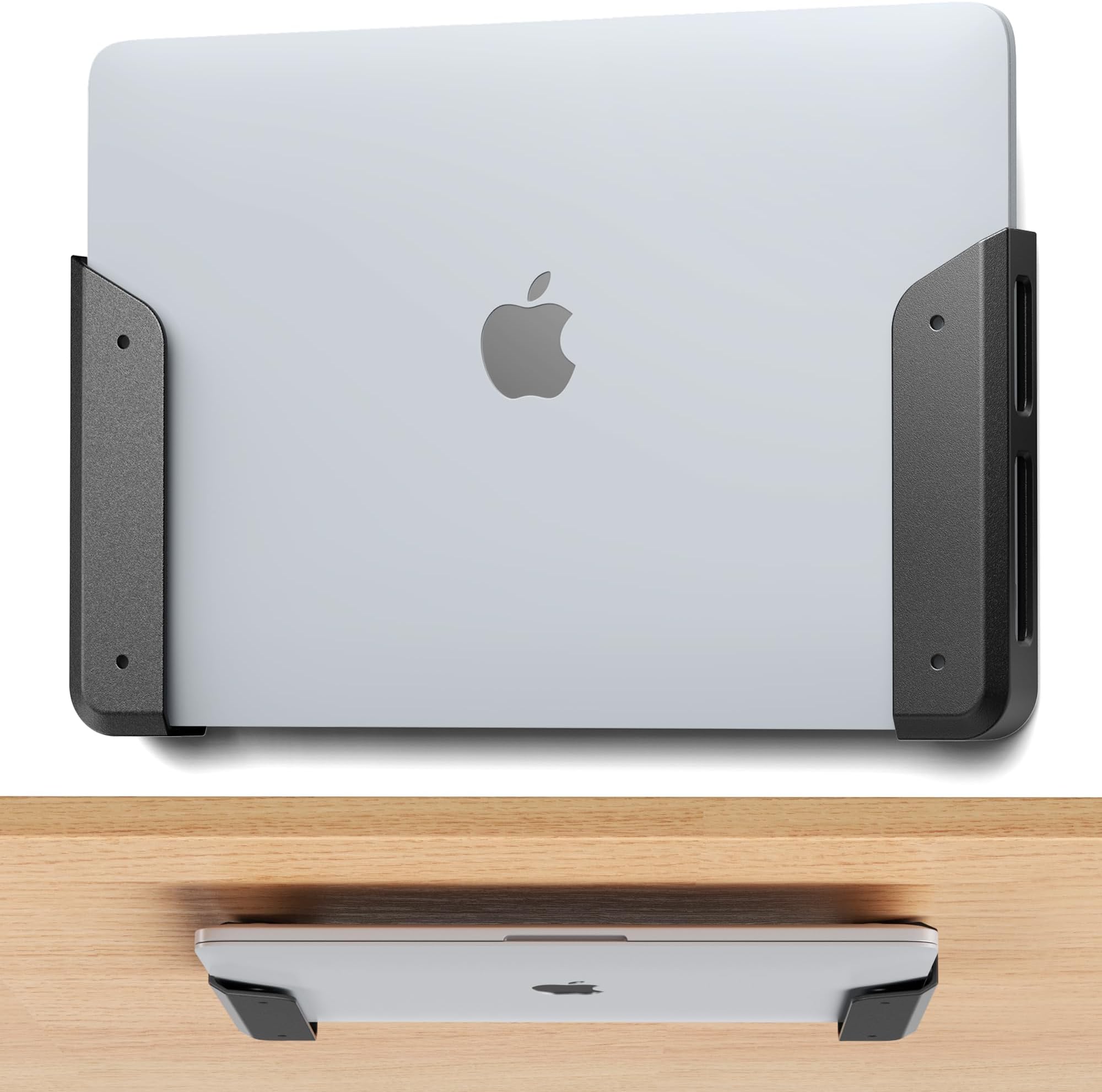 Amazon.com: GOME Under Desk Laptop Mount Metal Bracket with Felt Board ...