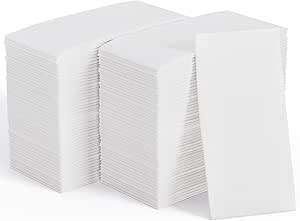 Amazon.com: JOLLY CHEF 400 Pack Disposable Paper Napkins, Soft Bathroom ...