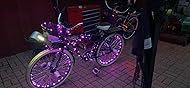 Amazon.com : Waybelive LED Bike Frame Lights, Remote Control Bicycle ...