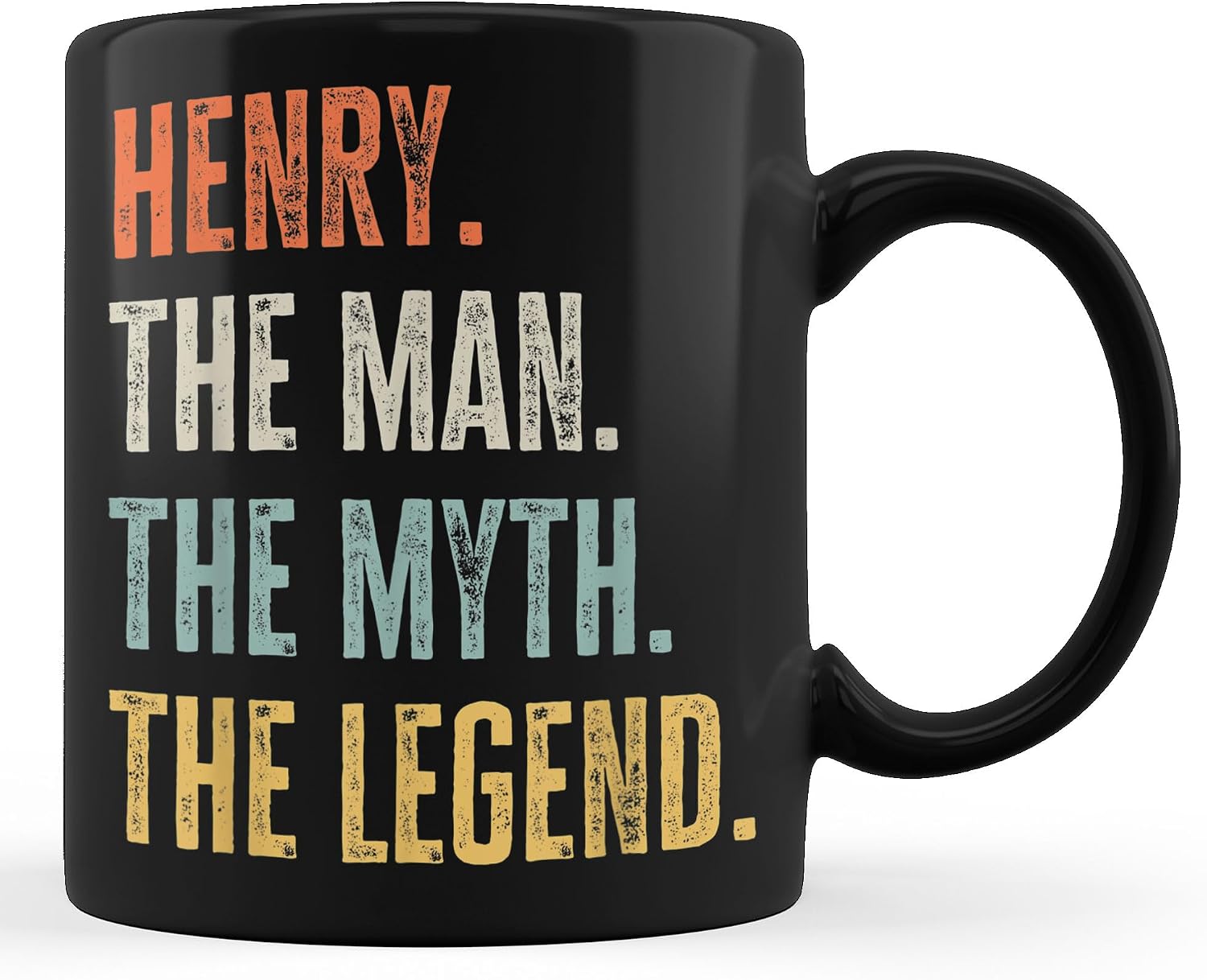 Amazon.com: CHESSECA Henry The Best, Man Myth Legend, Funny Best Name ...