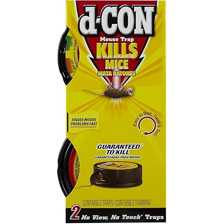 Amazon.com : d-CON No View, No Touch Covered Mouse Trap, 1 Trap (Pack ...