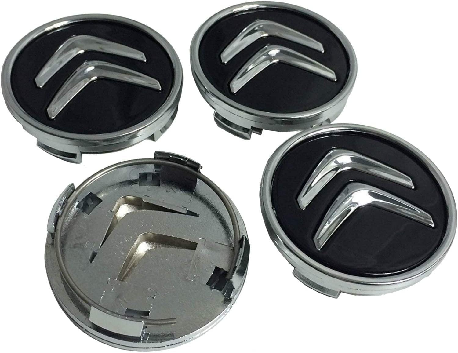 BHGTKL 4Pcs Car Hub Centre Caps for Citroen C3 C4 C5 Elysee Berling ...