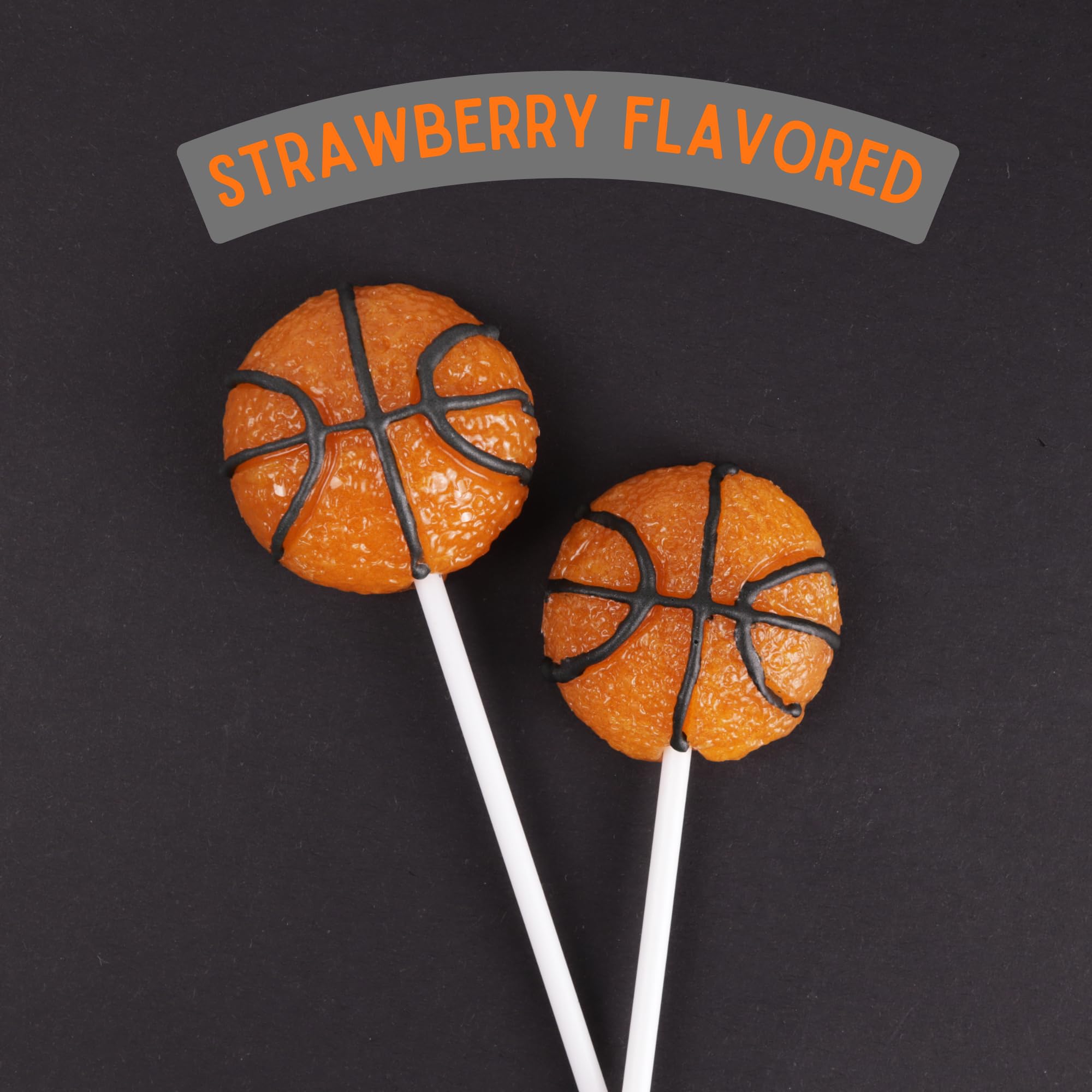 Snapklik.com : Basketball Lollipops, Individually Wrapped Sports ...