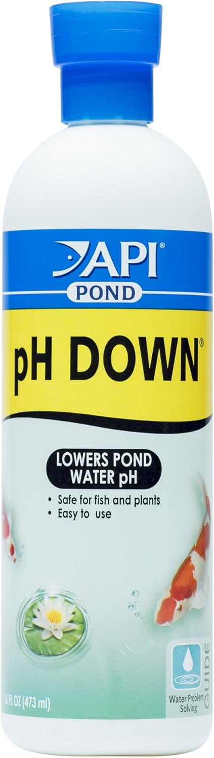 Amazon.com: API POND pH DOWN Pond Water pH Reducing Solution 16-Ounce ...