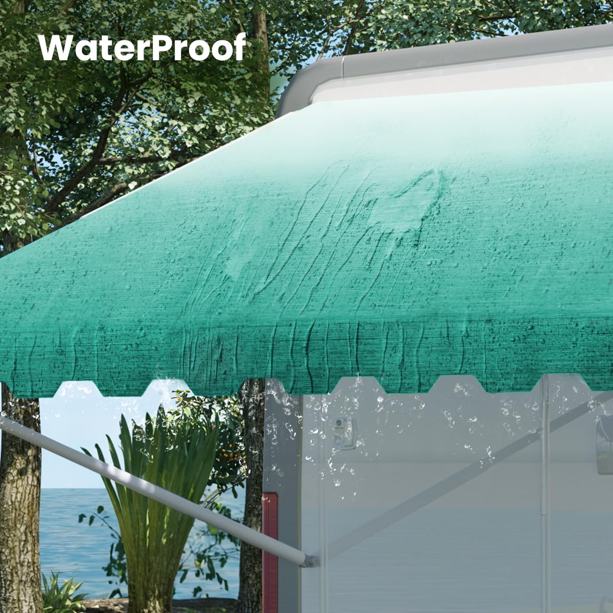 Camper Awning Replacement ShadePro - RV Awning Fabric Replacement ...