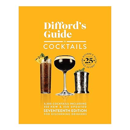 Difford's Guide to Cocktails Seventeenth Edition -cocktail book : Simon Difford: Amazon.co.uk: Books