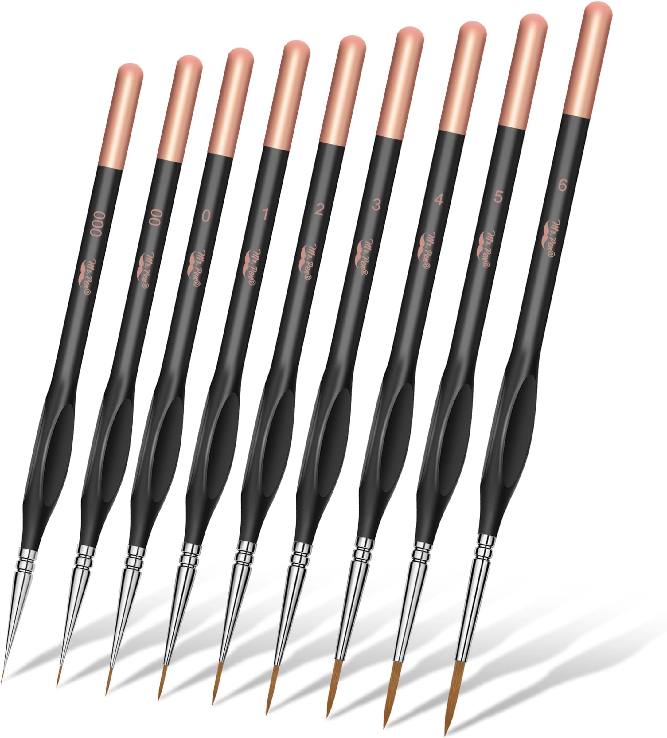 Amazon.com: Funto Miniature Paint Brush Set with Wet Palette and Mini ...