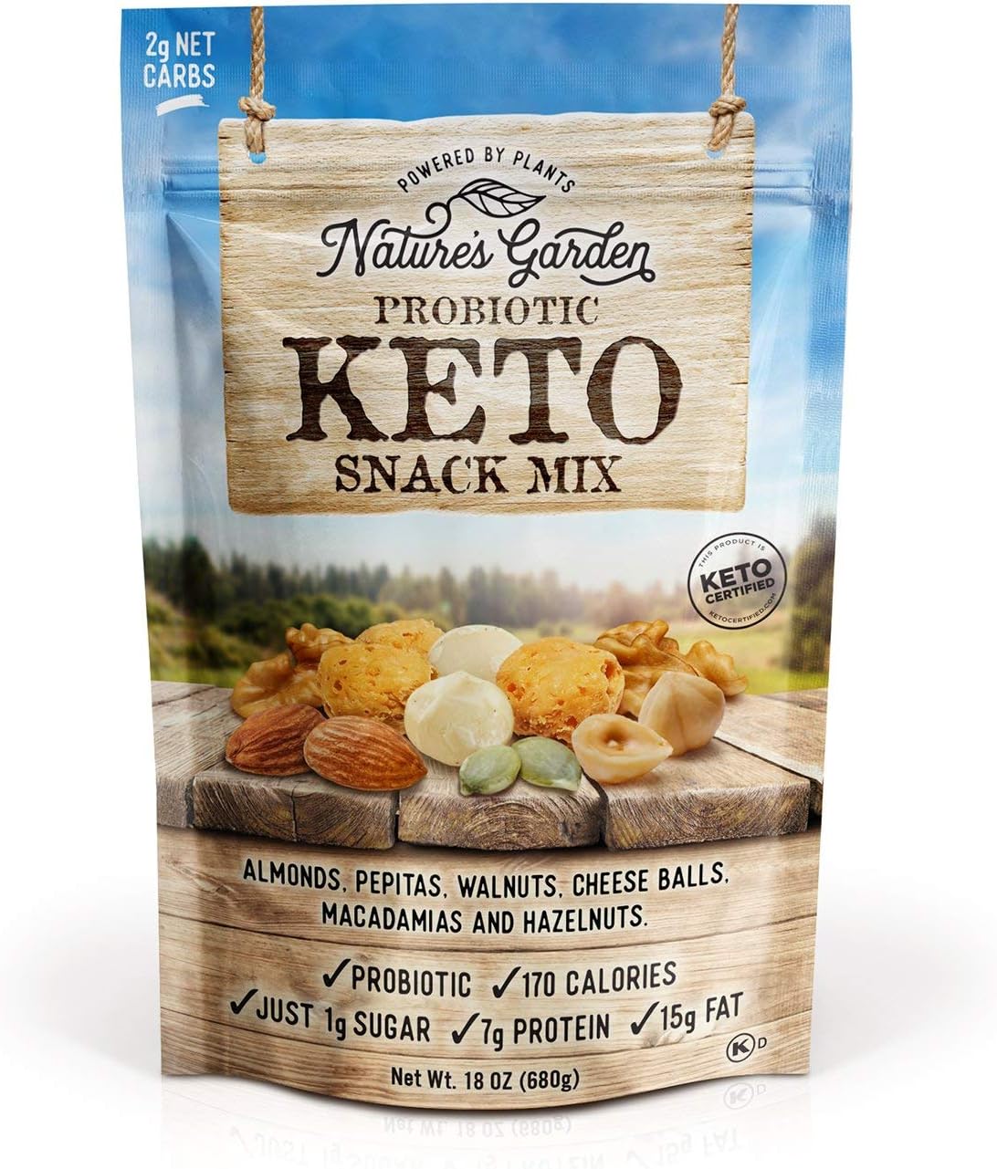 Amazon.com: Nature's Garden Probiotic Immune Snack Packs - 28.8 oz ...