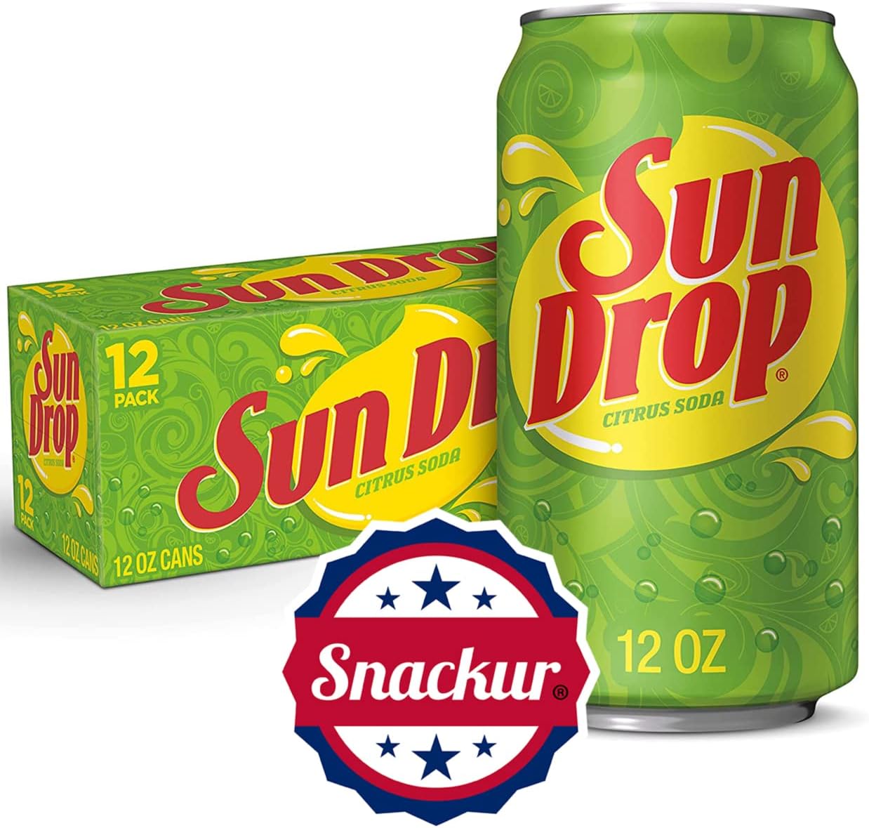 Amazon.com : Diet Sundrop Soda, 12 oz Can (Pack of 12) : Soda Soft ...