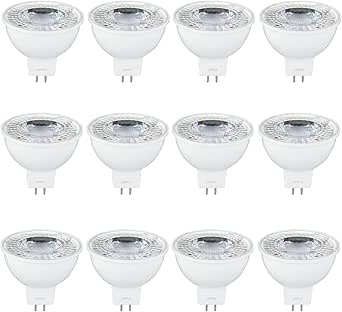 OPPLE MR16 LED Bulbs 50W Halogen Equivalent 5W 12V 2700K Warm White Non Dimmable, MR16 GU5.3 LED ...