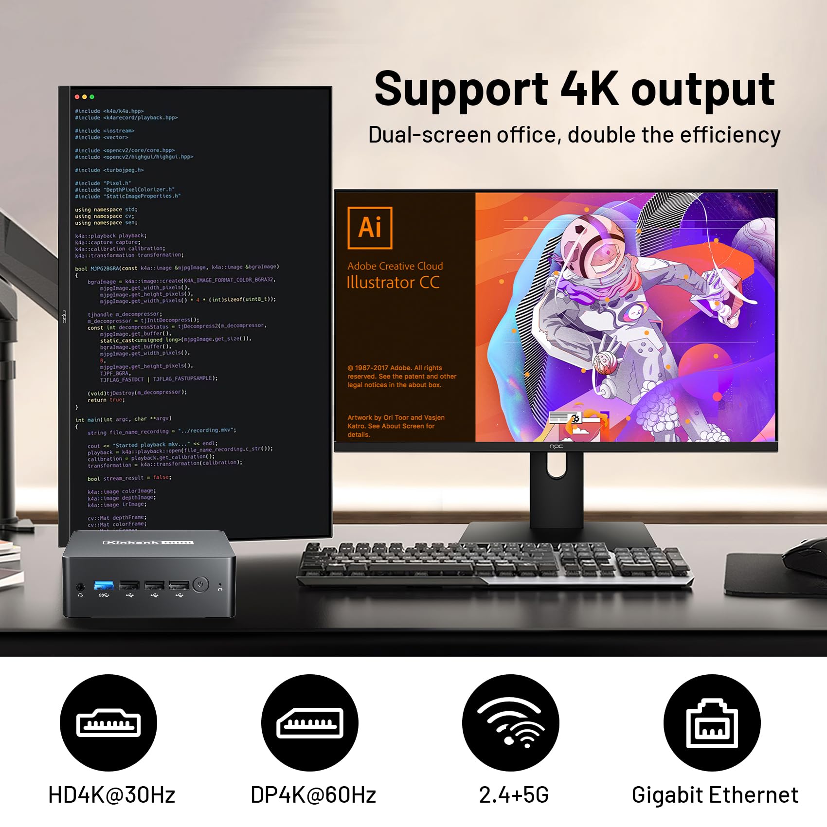 Buy Mini PC Micro Computer Windows 11 - Mini Gaming PC MP100 Built in ...