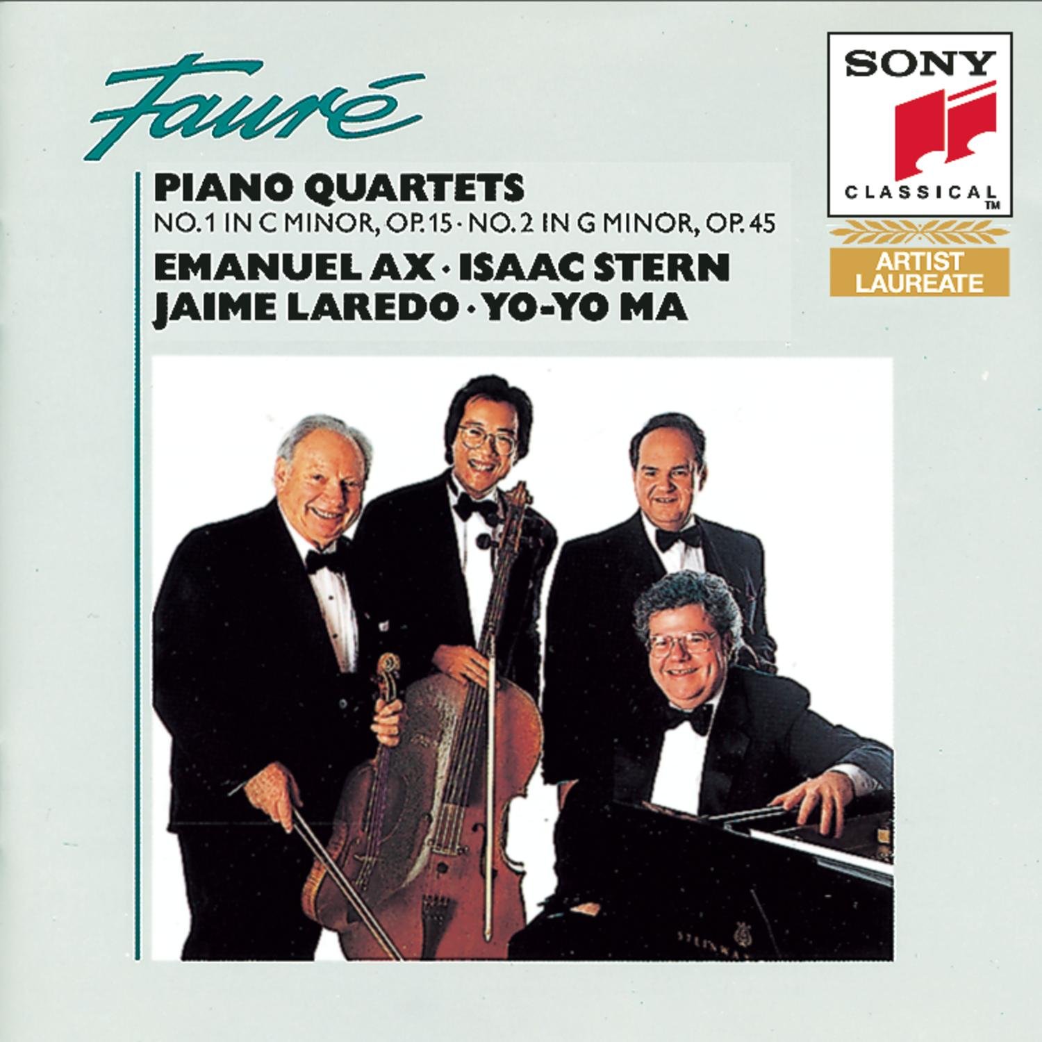 Faure: Piano Quartets. Ax, Stern, La Redo, Ma: Various Artists, Gabriel ...