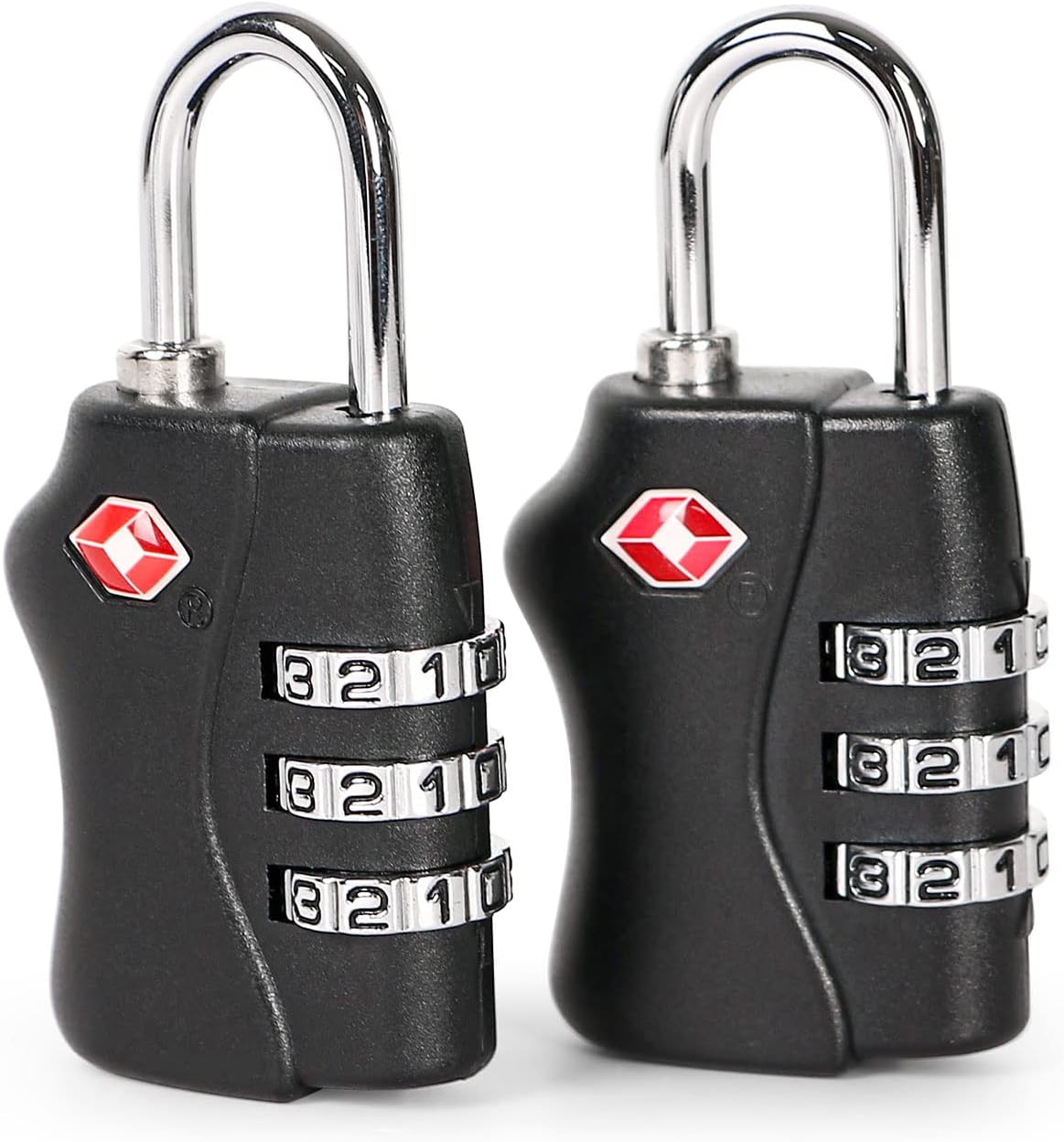 Amazon.com: Travel Inspira Luggage Lock TSA Approved, 3 Digit ...