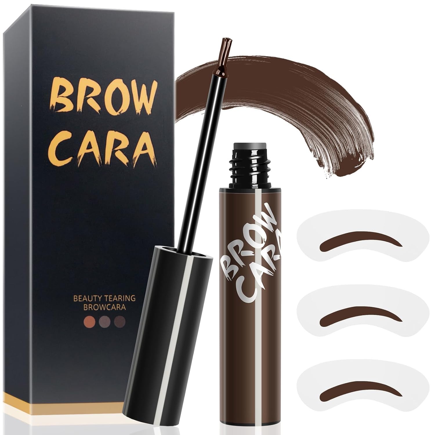 Amazon.com: Eyebrow Gel - Peel Off Brow Gel Waterproof with Eyebrow ...