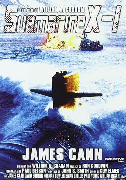 Submarine X1 [DVD]: Amazon.es: James Caan, David Sumner, Norman Bowler ...