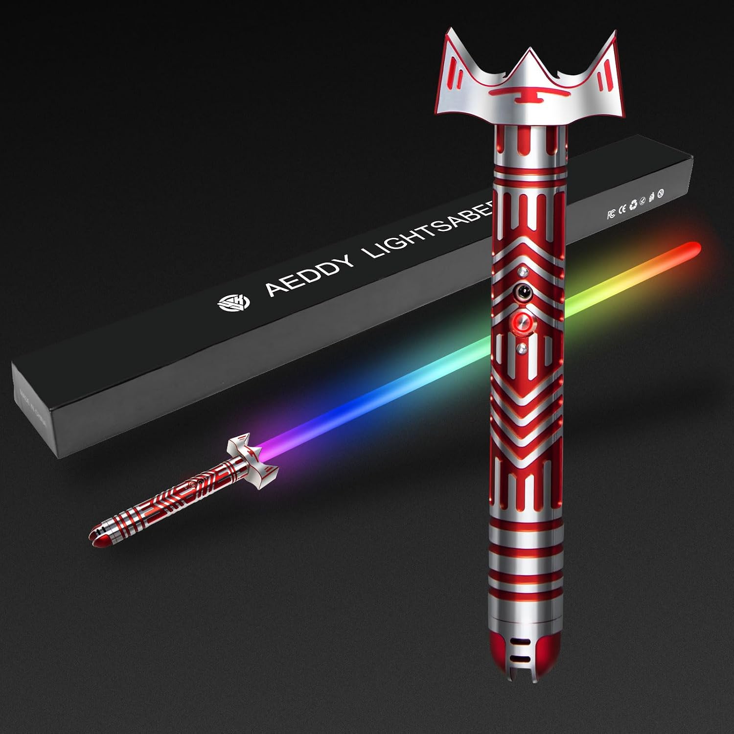 Amazon.com: AEDDY Pixel lightsaber, general-metal lightsaber, new duel ...