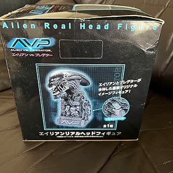 Amazon.co.jp: AVP Aliens vs Predator Aliens Real Head Figure : Toys & Games