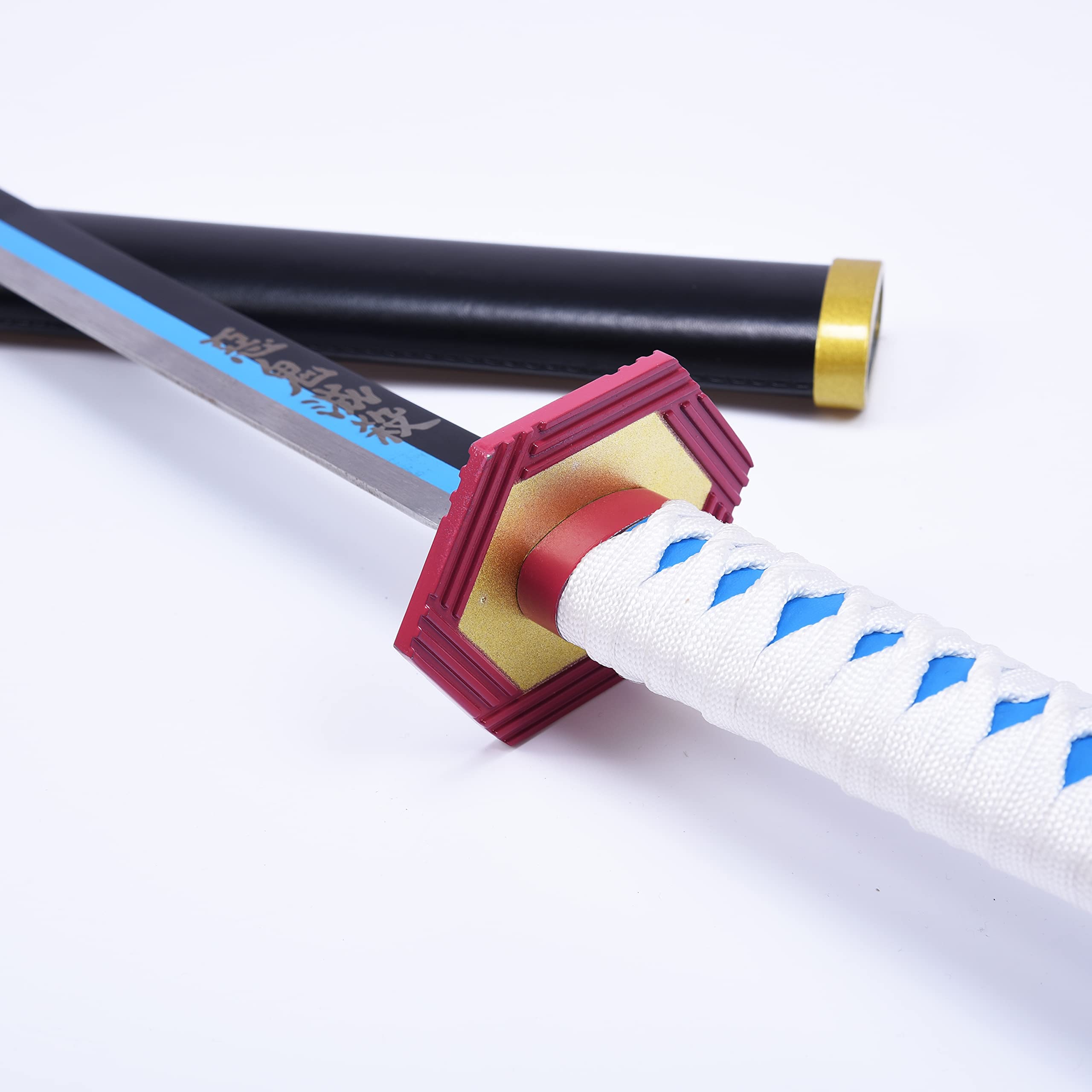 ziqing Katana Anime Cosplay Sword, Demon Slayer Sword Real Metal ...