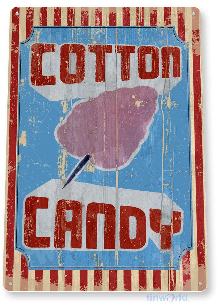 Cotton Candy Carnival Sign