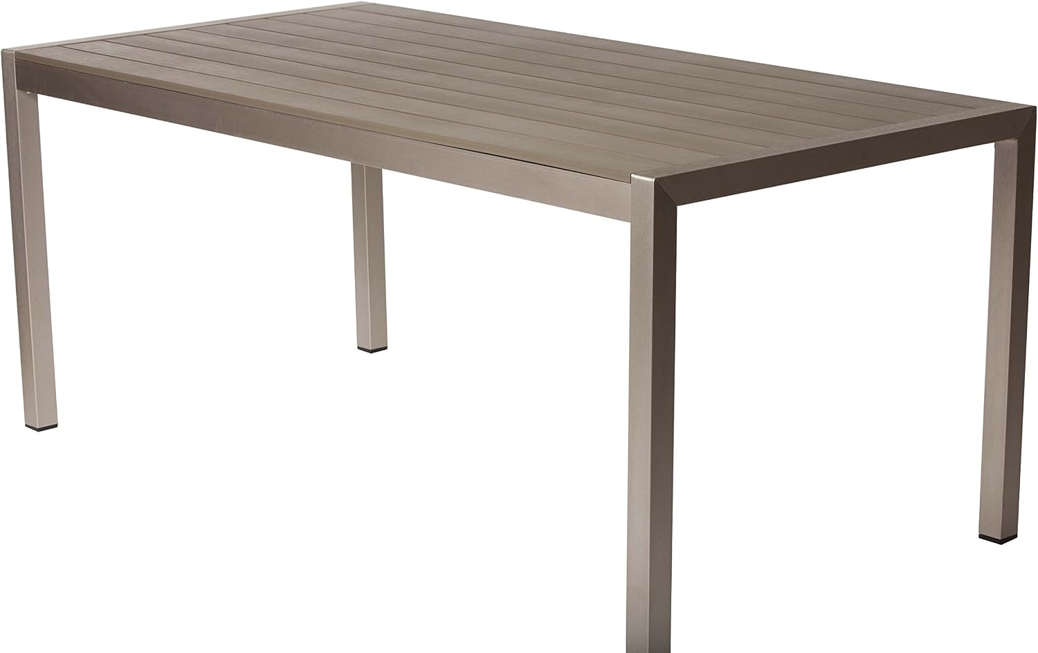 Amazon.com - Pangea Home Lenny 71" Dining Table, Gray - Tables