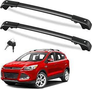 Amazon.com: FengYu Roof Rack Cross Bars 220lb Fit for Ford Escape 2013 ...