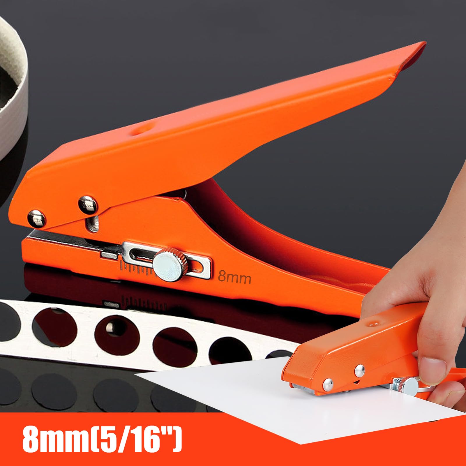 Snapklik.com : Single Hole Punch, Heavy Duty Hole Puncher, Handheld ...