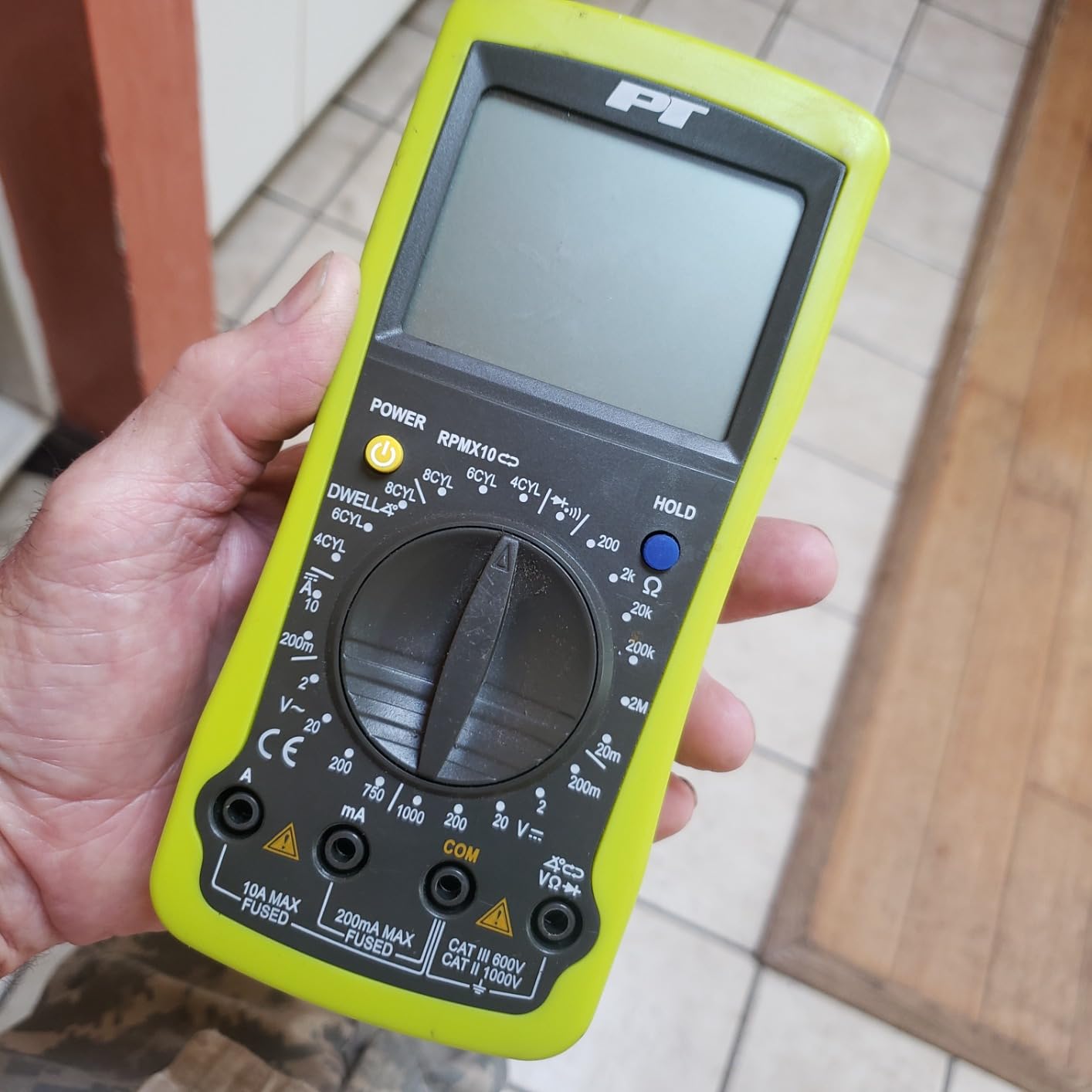 Amazon.com: Performance Tool W2972 Automotive Digital Multimeter with ...