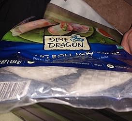 Amazon.com : Blue Dragon Spring Roll Wrapper oz, 4.7 Ounce : Packaged ...