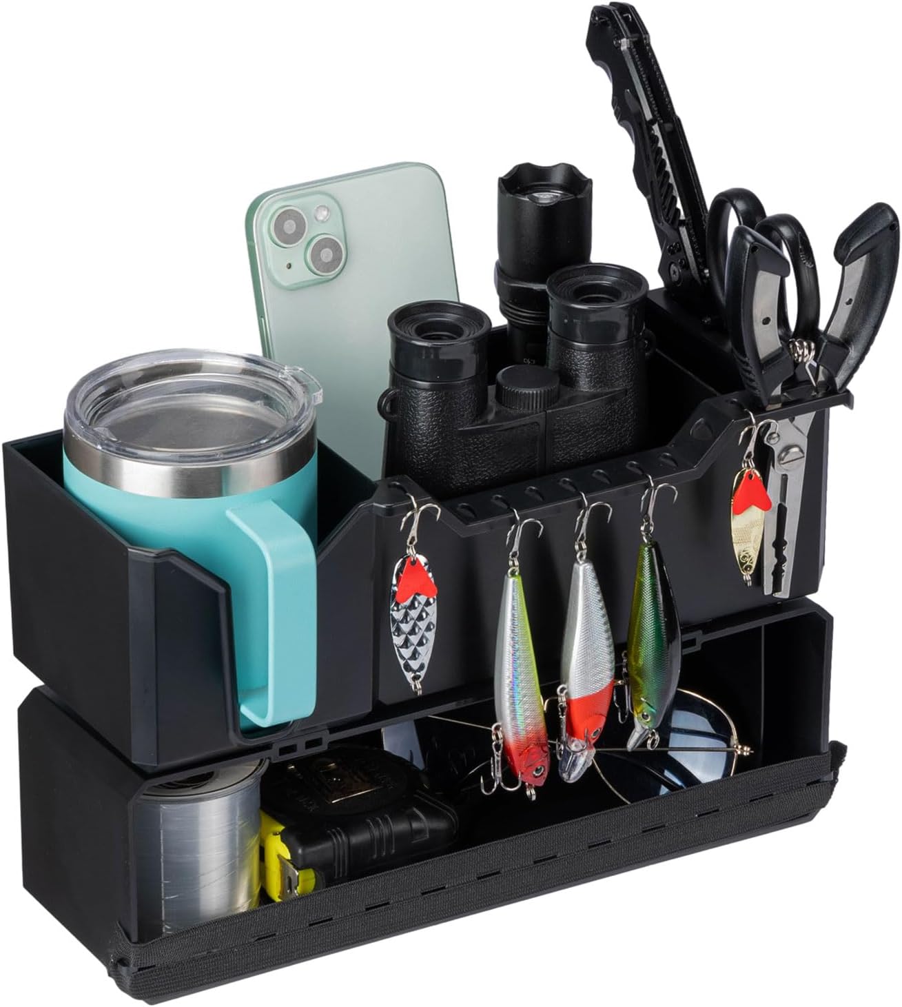 Amazon.com : KEMIMOTO Boat Cup Holder, Upgraded Boat Caddy Organizer ...