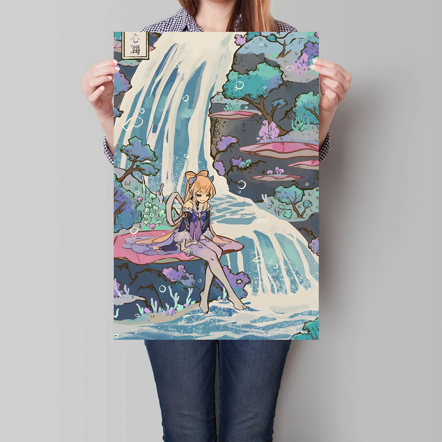 Genshin Impact Poster Kokomi Poster Manga Posters For Room Aesthetic ...