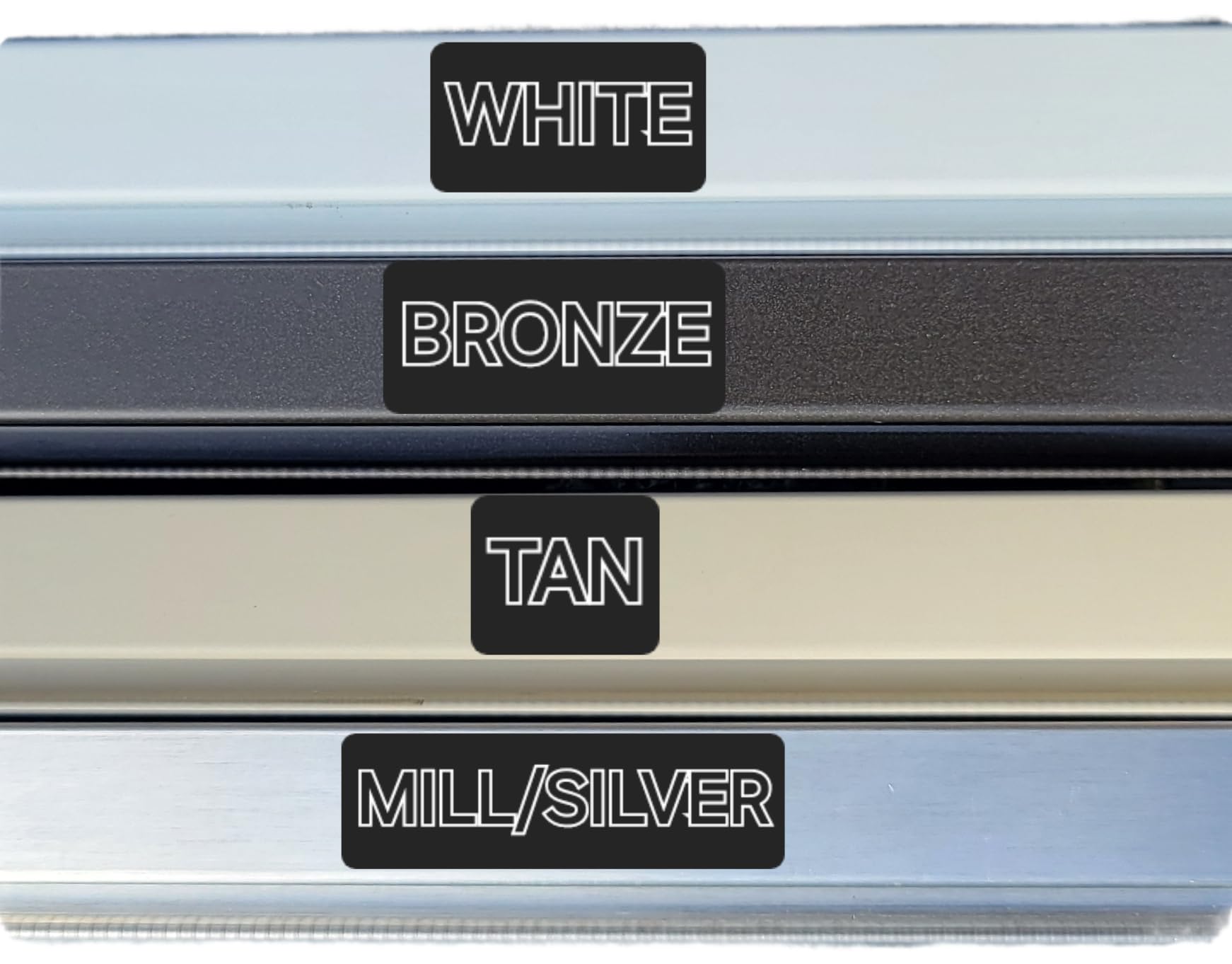 Aluminum Window Screen Cross Bars - 3/4" Wide x 36" Long - (20 Pack ...