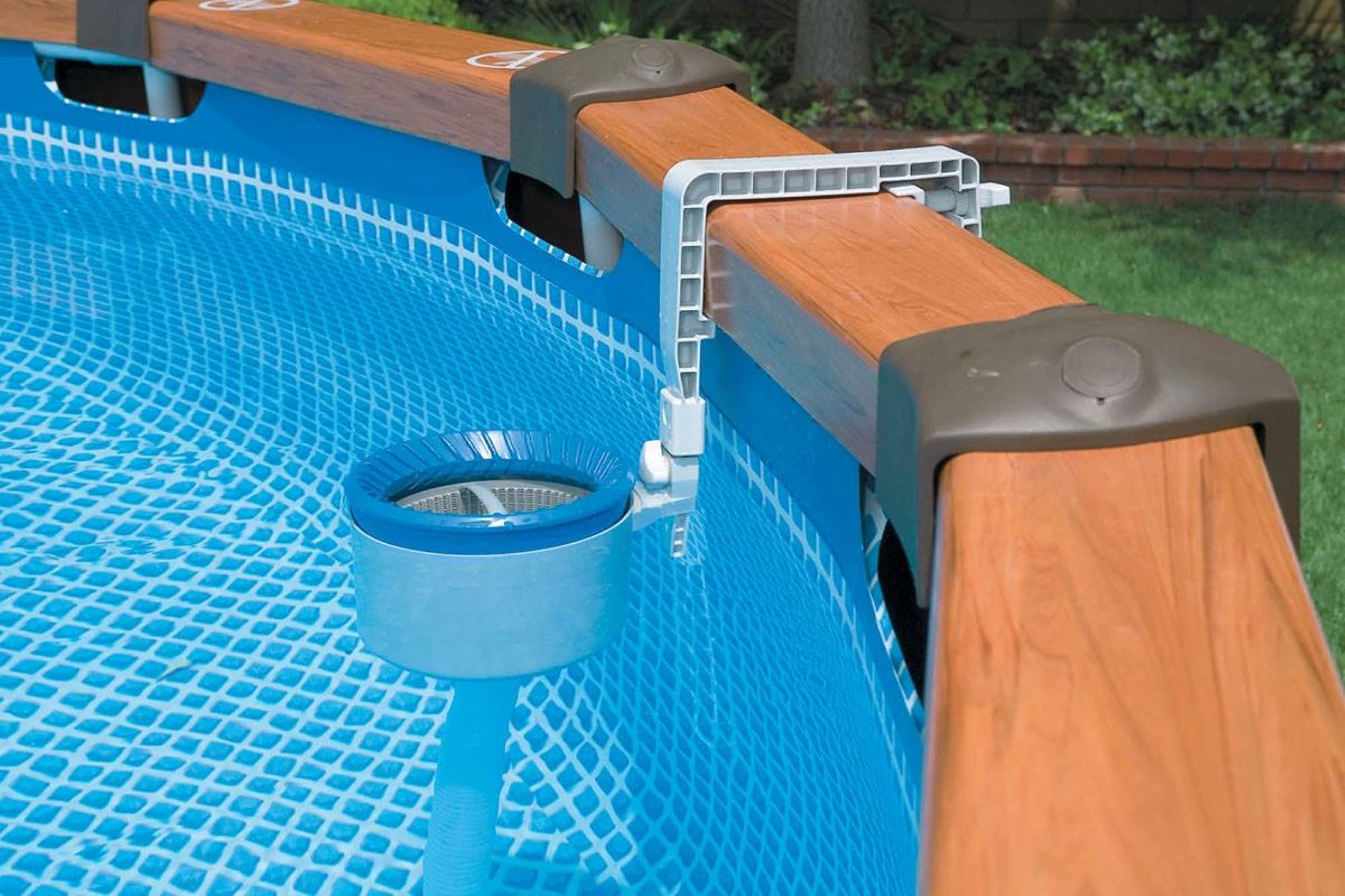 Snapklik.com : Intex Deluxe Wall Mounted Pool Surface Automatic Skimmer