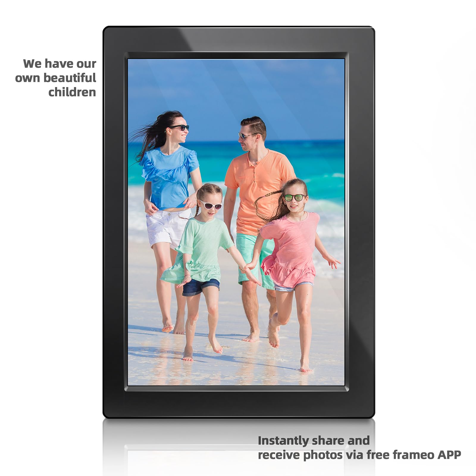 Arafuna WiFi Digital Picture Frame, 10 Inch IPS Touch Screen Digital ...