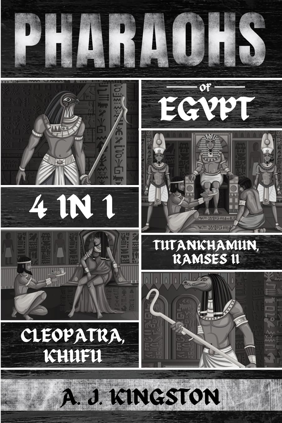 Pharaohs Of Egypt: History Of Tutankhamun, Ramses II, Cleopatra & Khufu ...