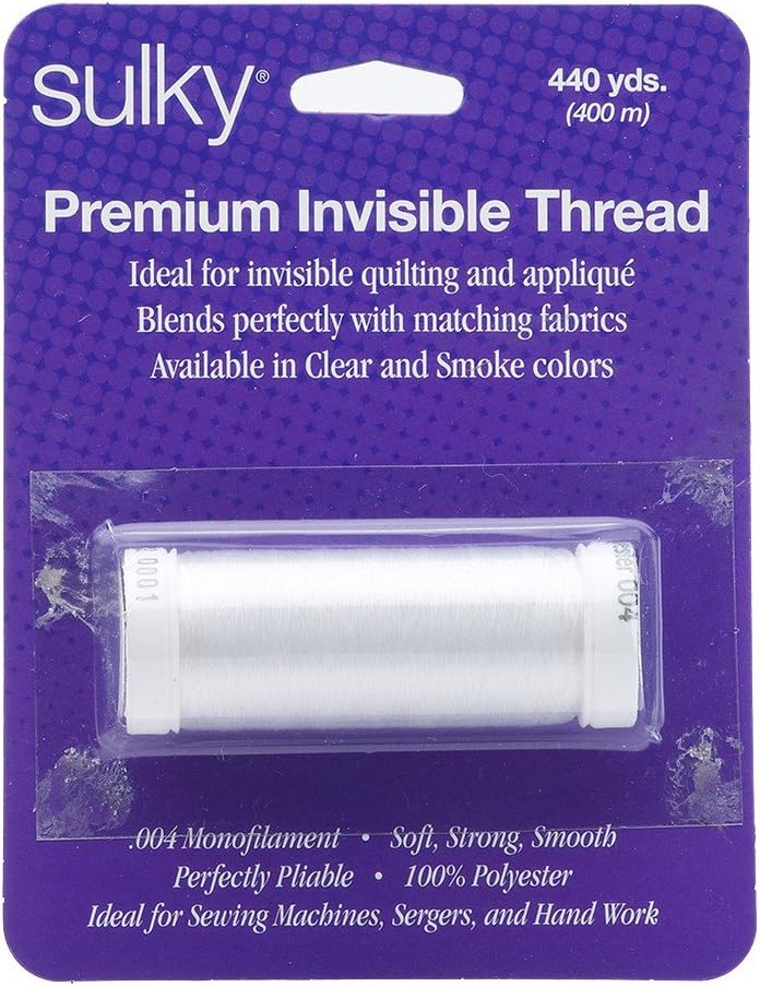 Amazon.com: Sulky Invisible Thread 400m, Clear