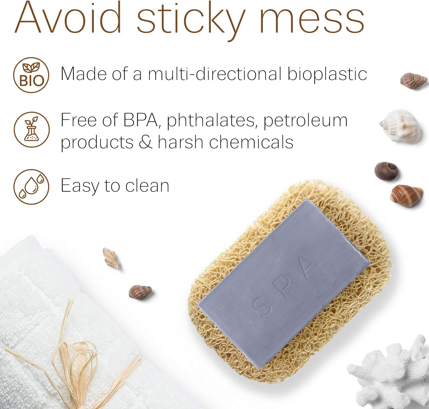 Pumice Stone for Feet – Natural Lava Foot Stone with New Eco-Friendly ...