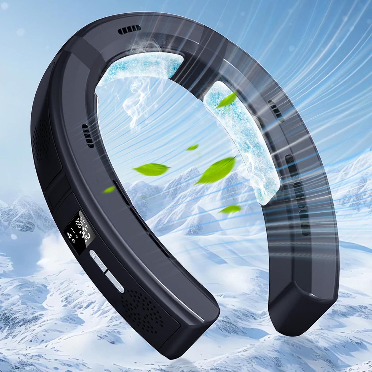 Neck Air Conditioner, Wearable Air Conditioner 6000mAh Rechargeable ...