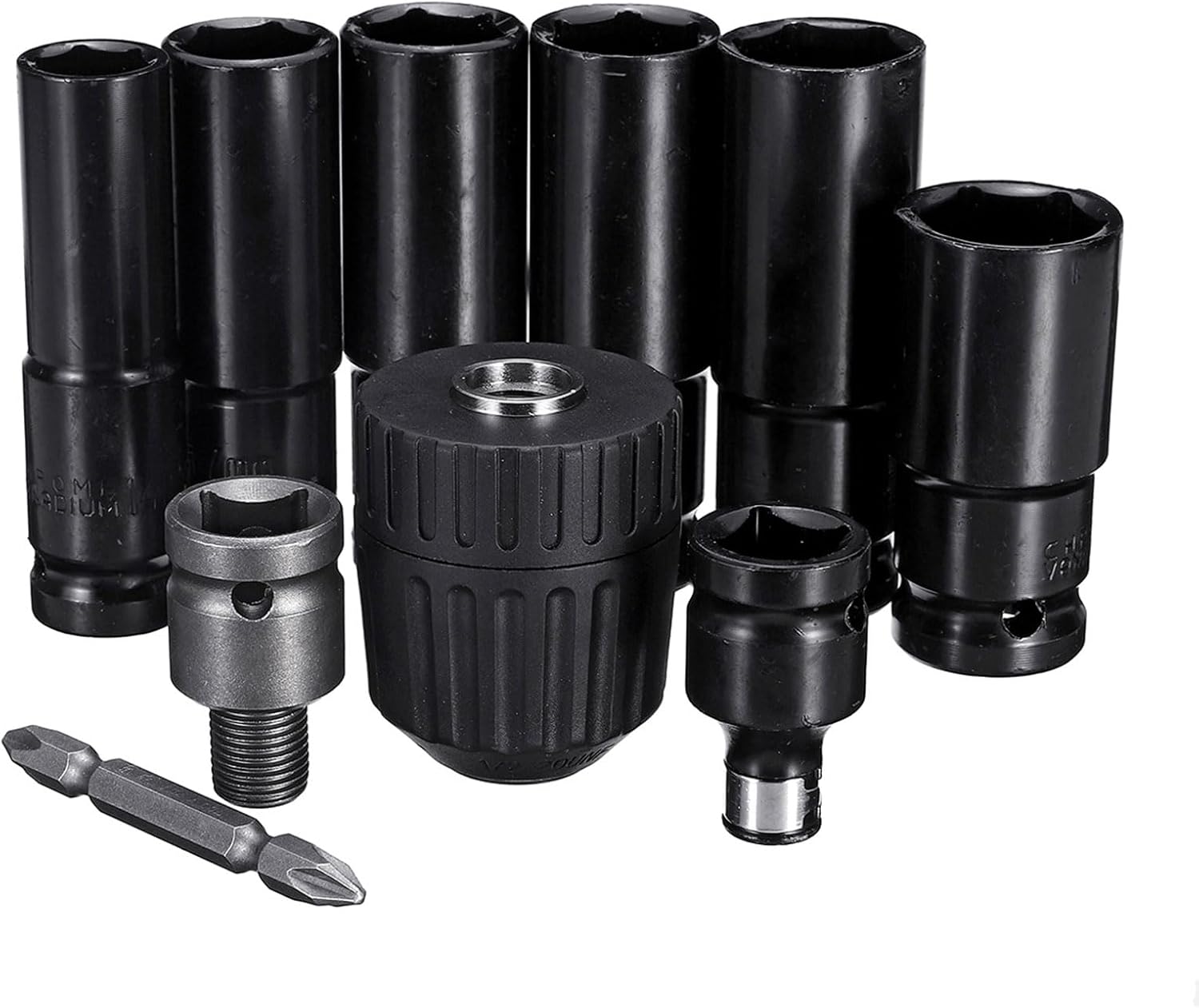 VARONGHKOO 10pcs Set 9/16''-7/8'' Electric Impact Wrench Hexs Socket ...