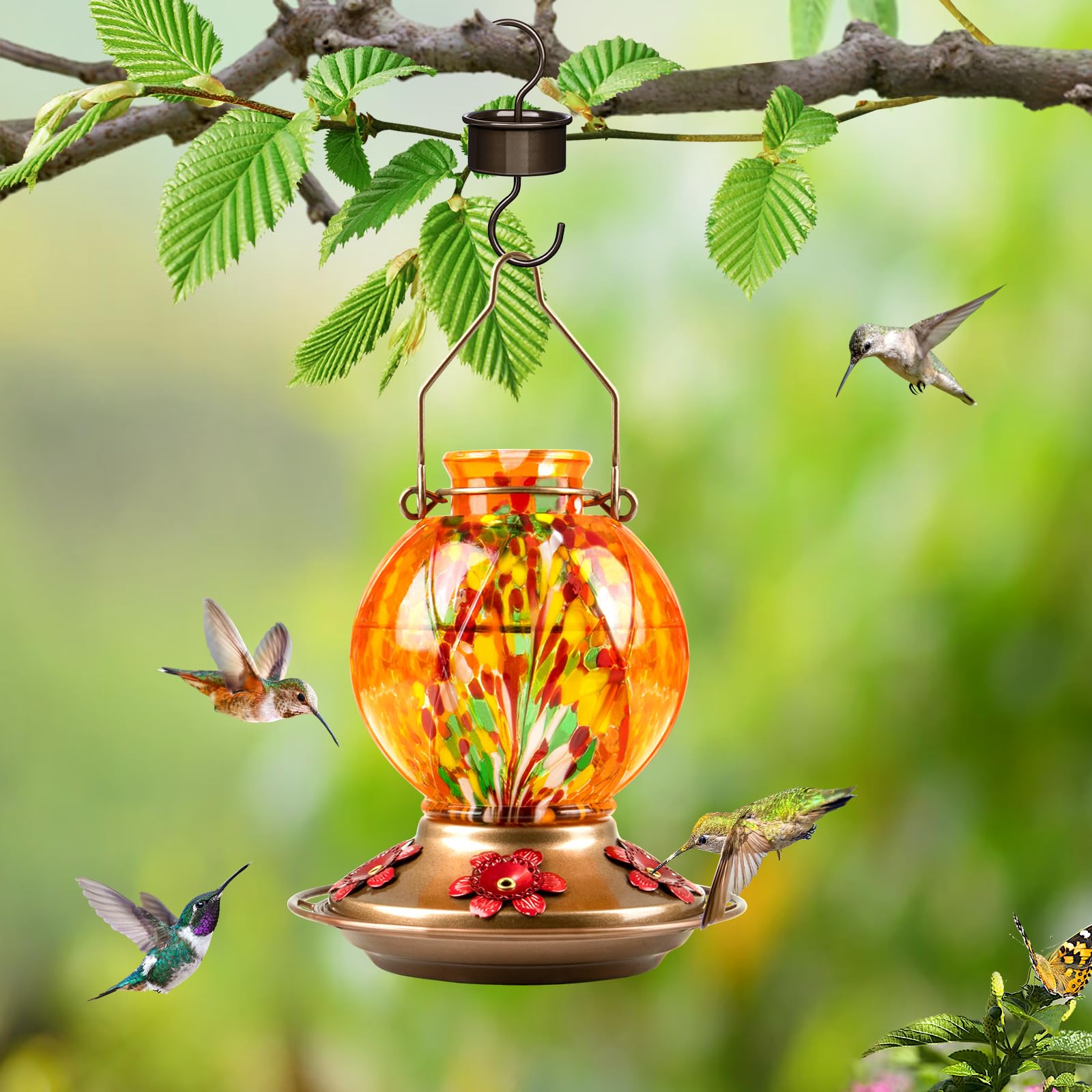 Snapklik.com : BOLITE Hummingbird Feeder, Hummingbird Feeders For ...