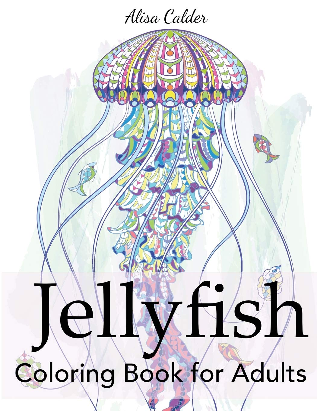 Amazon.com: Jellyfish Coloring Book for Adults (Animal Coloring Books ...
