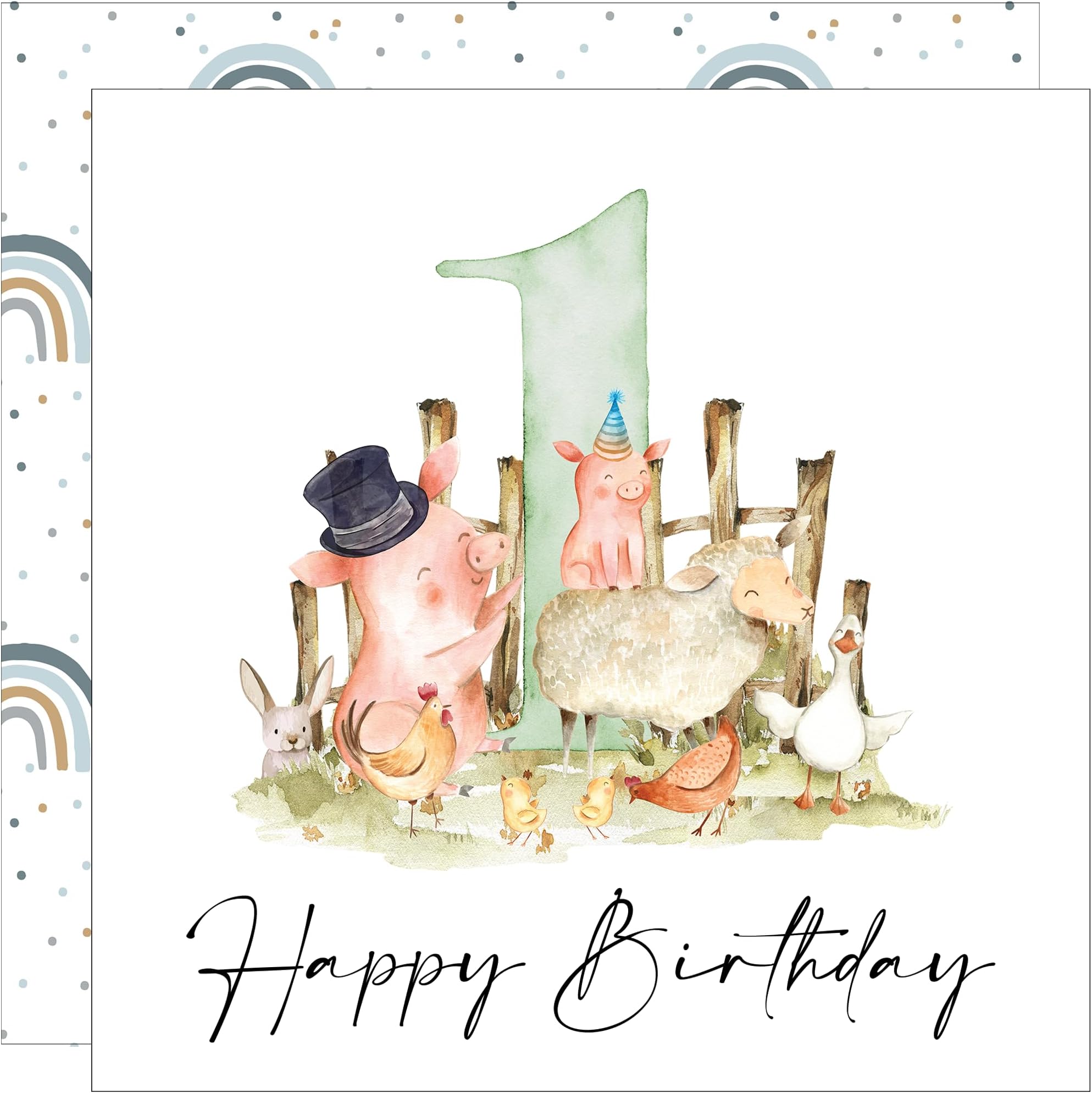 The Gruffalo GR001 "Age 1" Birthday Card : Amazon.co.uk: Stationery ...