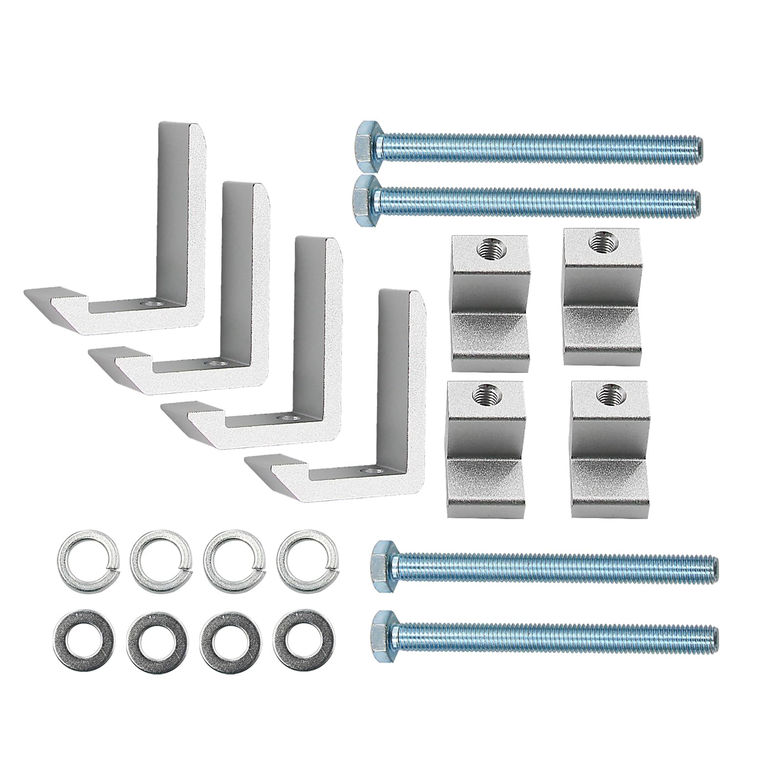 QYMOPAY Track System Mounting Clamps,Camper Shell Clamps