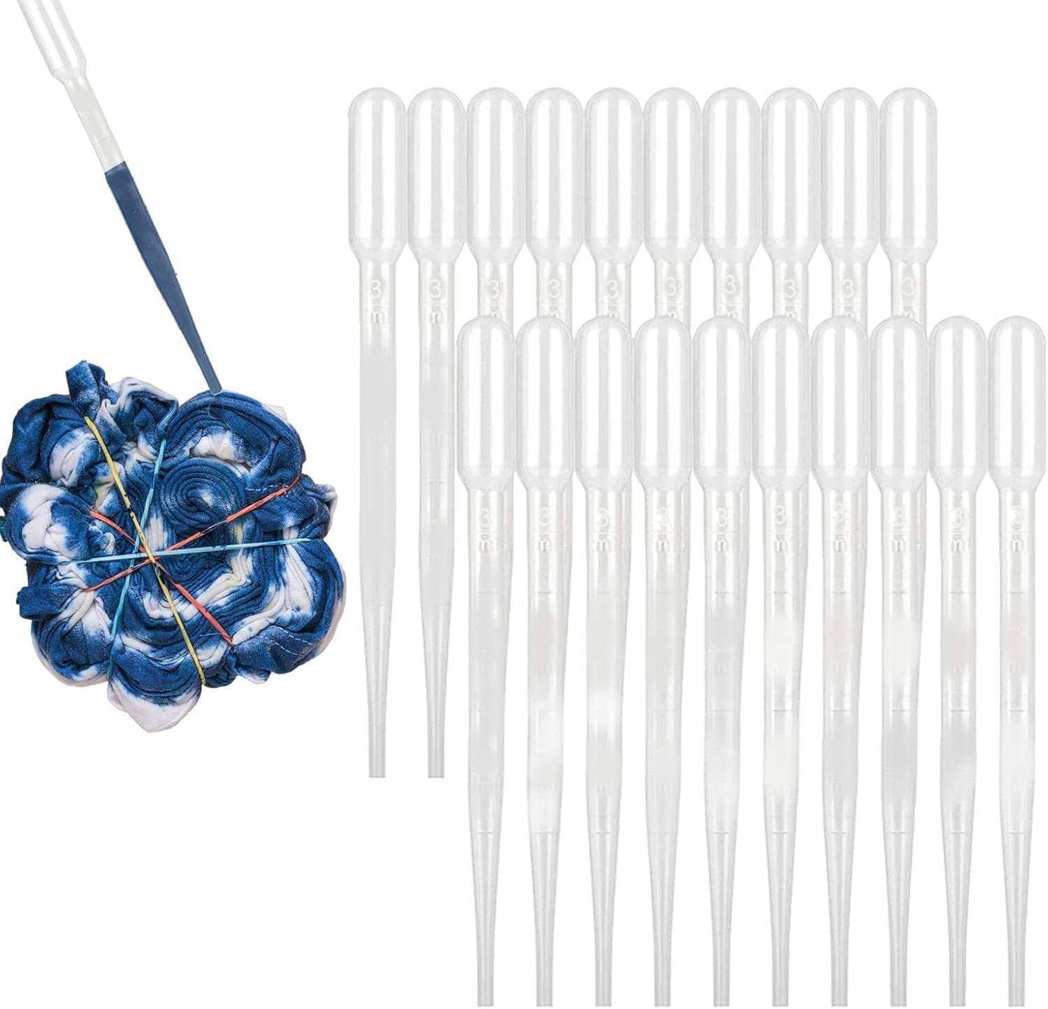 Graduated Dropper - Set of 100 Laboratory Droppers with Scales ...