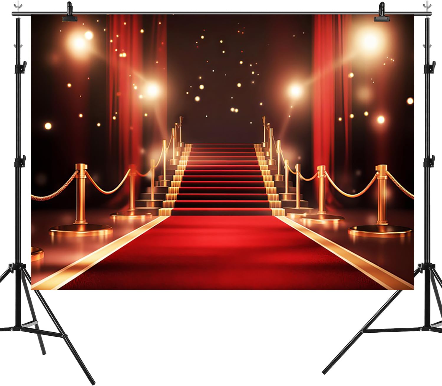 Red Carpet Backdrop Diy