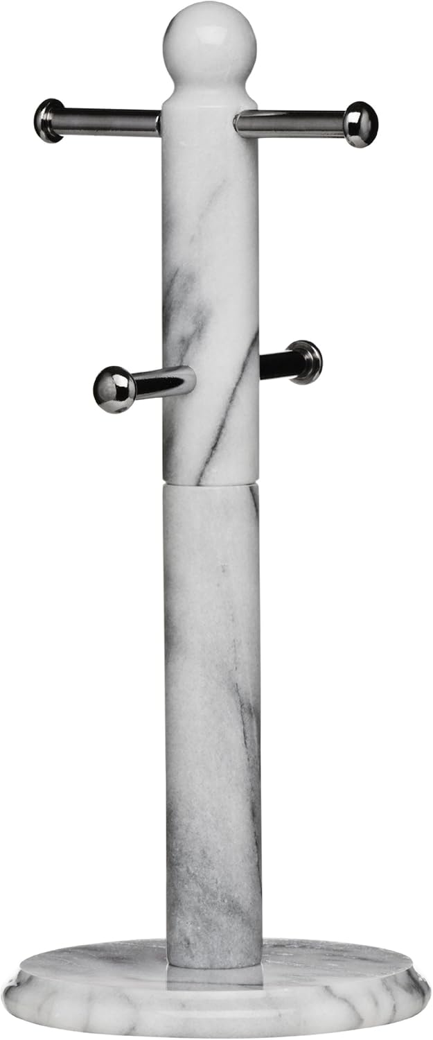 Premier Housewares 4-Cup Mug Tree, Marble : Amazon.co.uk: Home & Kitchen